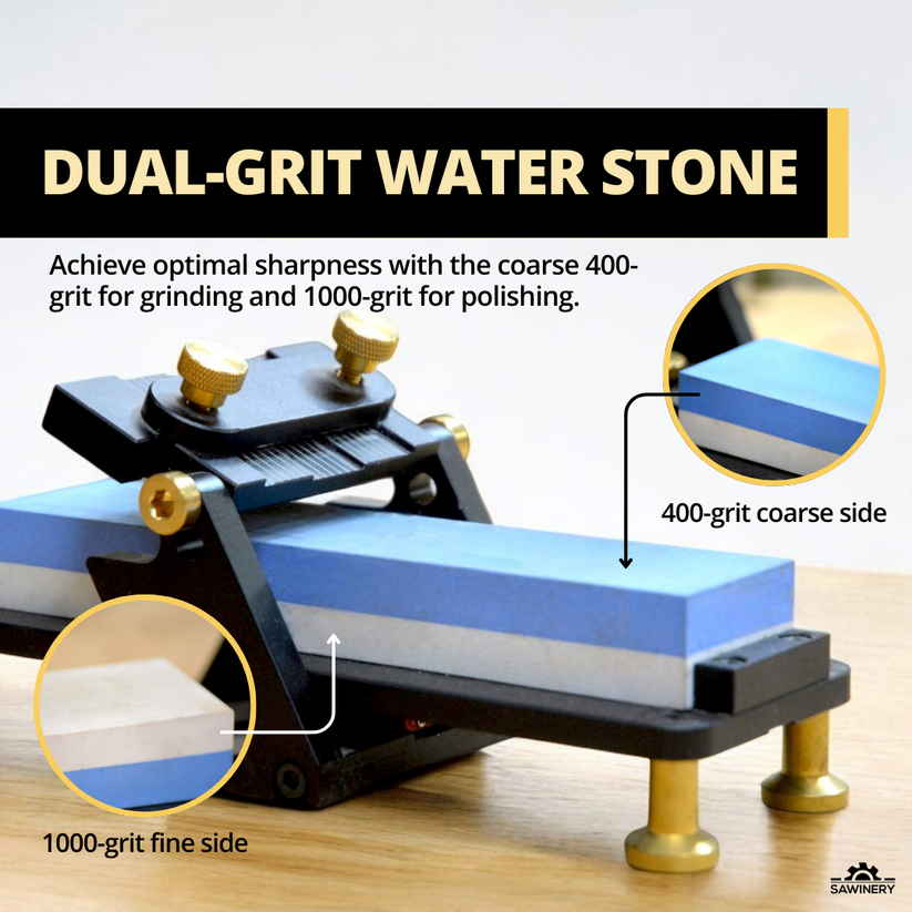 SharpMate - Best Plane & Chisel Sharpening Jig - Sawinery